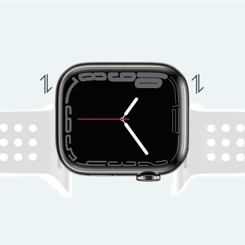 Curea Hoco WA08 Flexible series honeycomb silicone strap(42/44/45/49mm ...