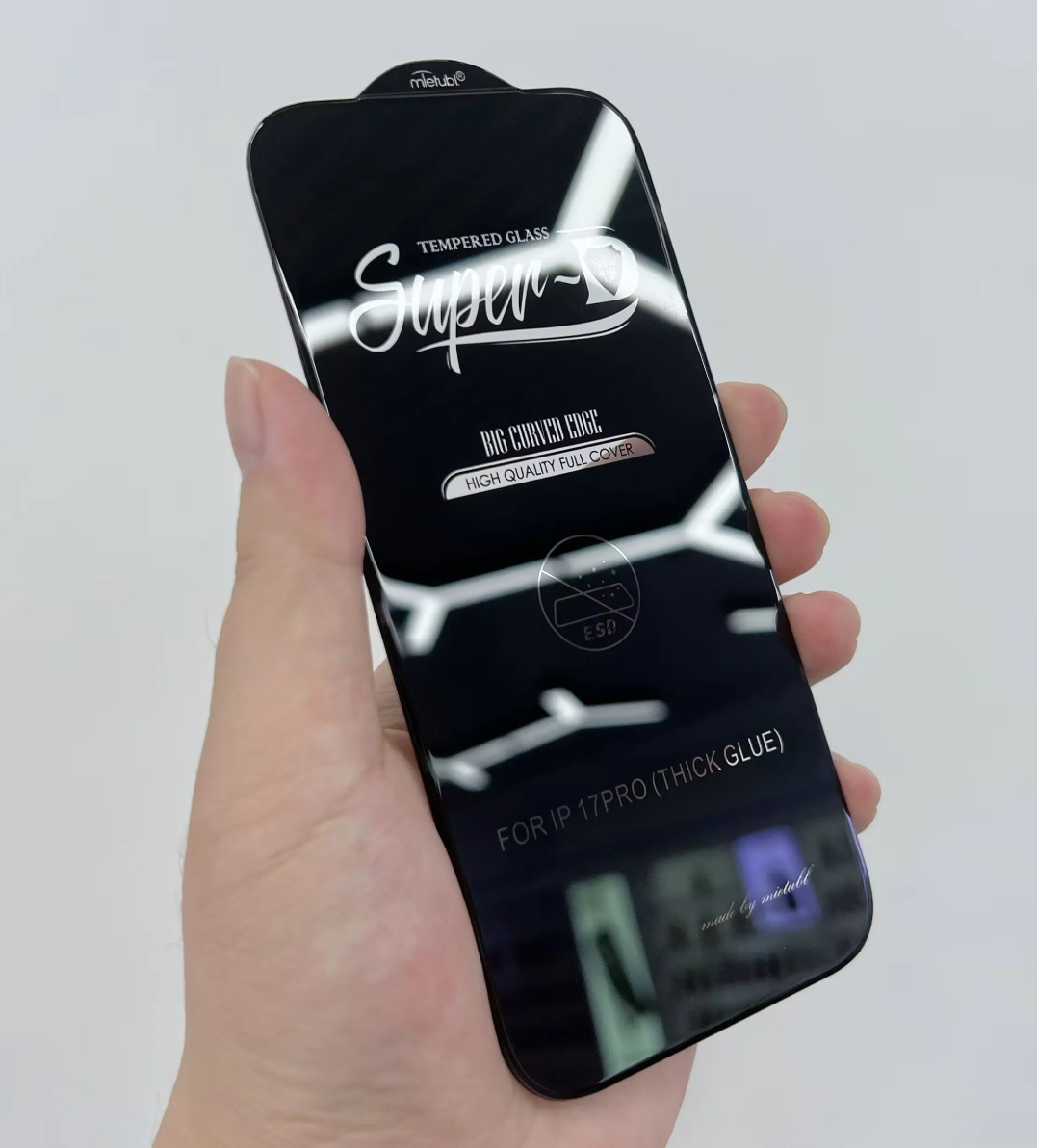 Защитное стекло MIETUBL Super-D glass iPhone 17 Pro [Black]
